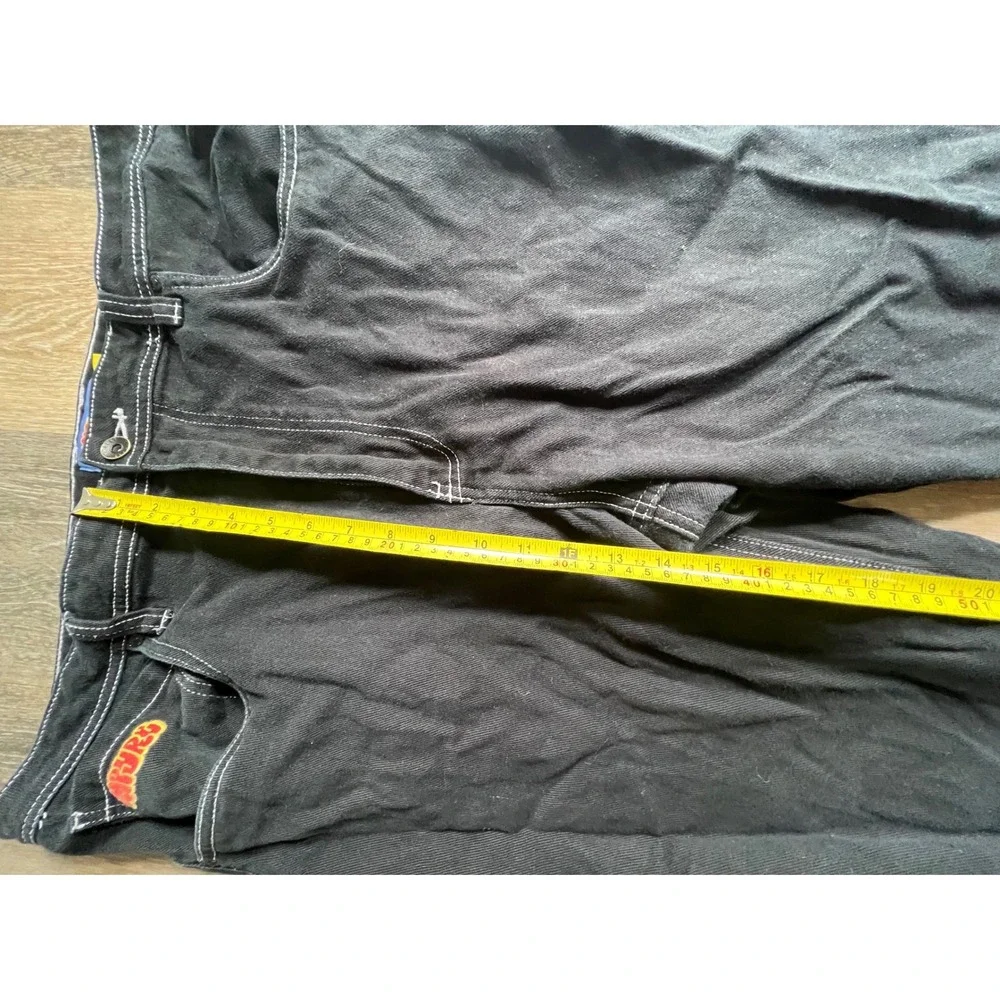 Empyre | Jeans | Empyre Skate Jeans Mens 4 Black White Contrast Stitch ...